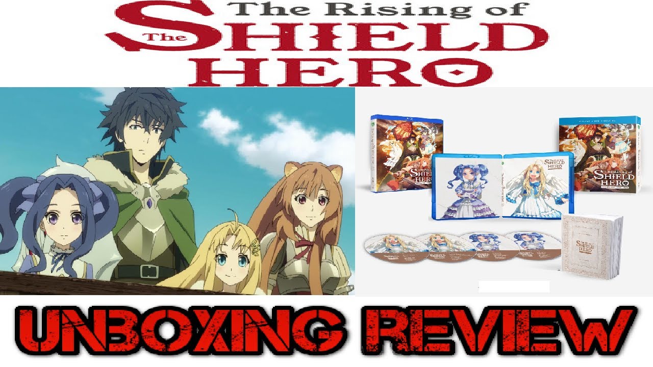 The Rising Of The Shield Hero Season 1 Part 2 Blu-Ray/DVD Combo Pack ...