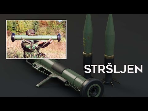 Serbian M90 Stršljen Anti-Tank Rocket Launcher