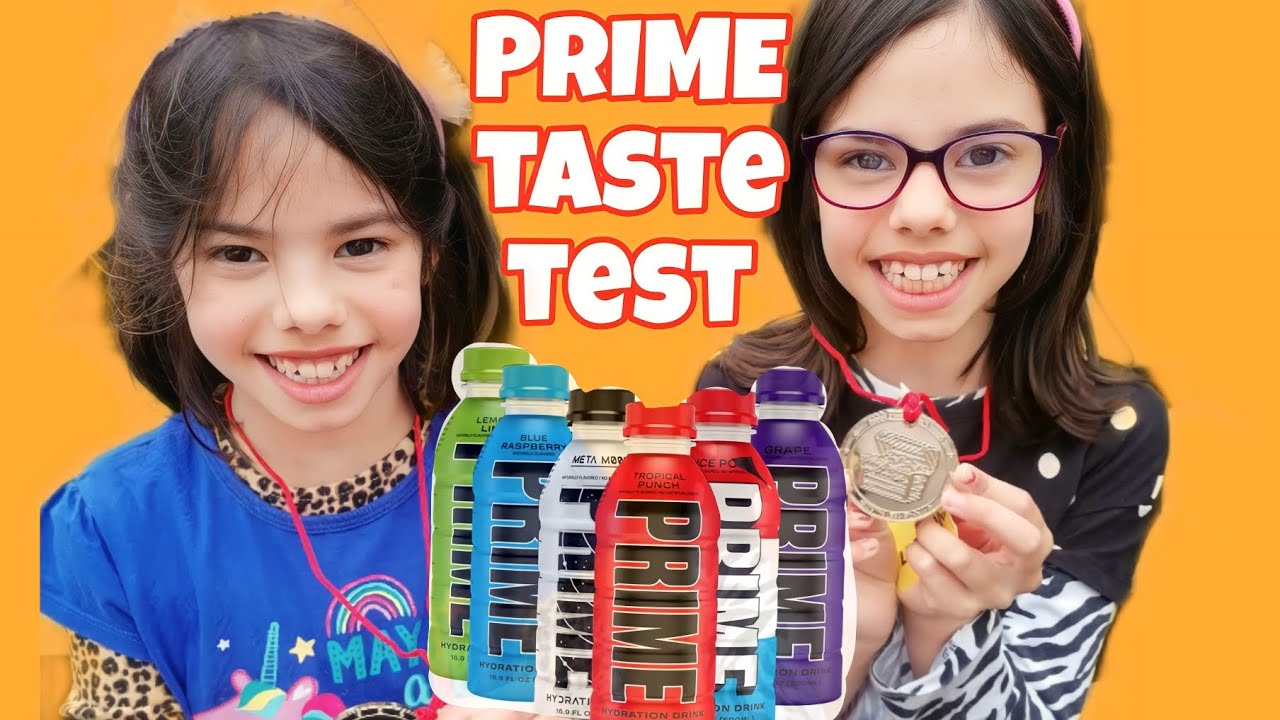 PRIME Taste Test Challenge - YouTube
