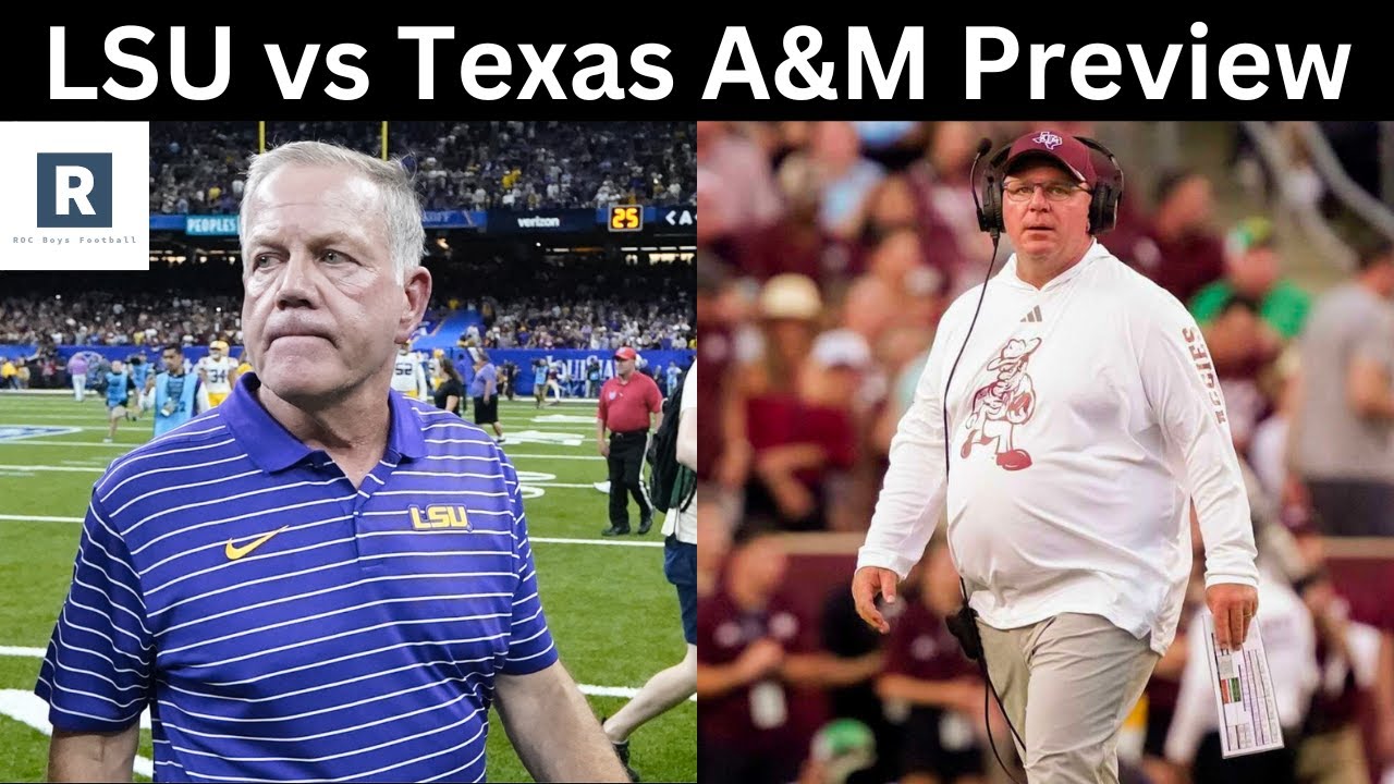 LSU vs Texas A&M Game Preview | College Football Picks and Predictions ...