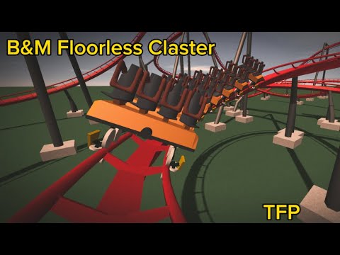 B&M Floorless Coaster | ULTIMATE COASTER 2 | - YouTube