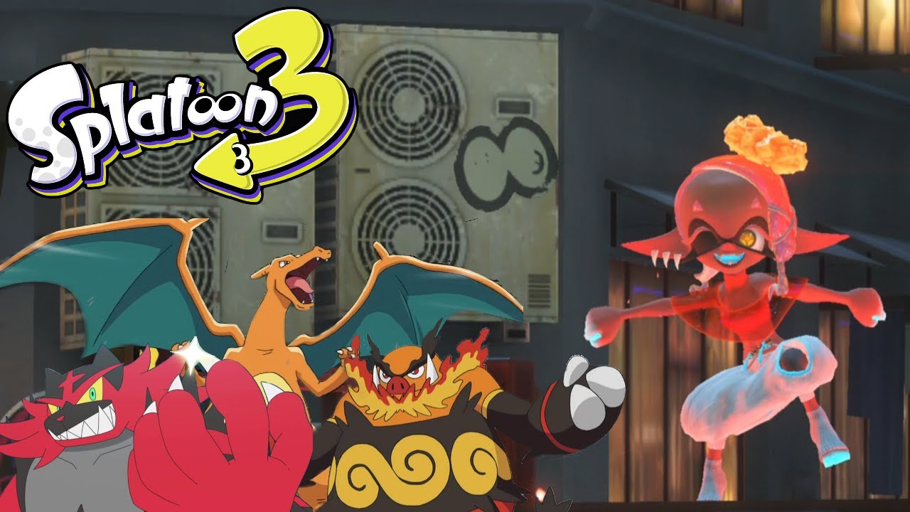 Splatoon 3 - Splatfest! Grass Vs Fire Vs Water! - YouTube