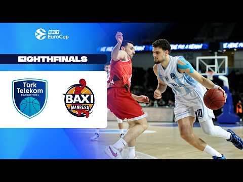 Turk Telekom Ankara - BAXI Manresa | Eighthfinals Highlights | 2025-26 BKT EuroCup