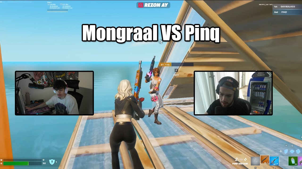 Mongraal was PRIMED UP in PRO 1v1 against Pinq! #fortnite #pinq # ...