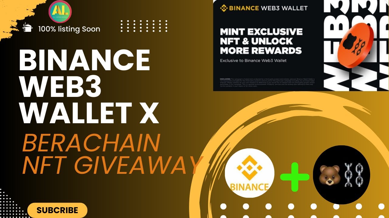 Binance Web3 x Berachain NFT Giveaway ll Binance Web3 New Airdrop ll ...