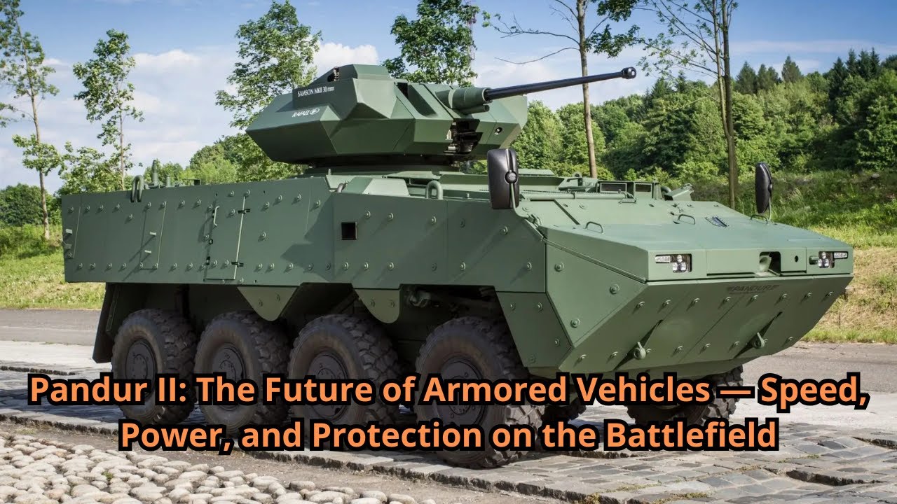 Pandur II: The Future of Armored Vehicles — Speed, Power, and ...