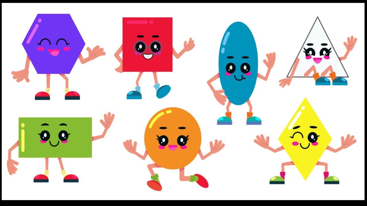 shapes song | shapes Rhymes | we are shapes | shape song | kids tv ...