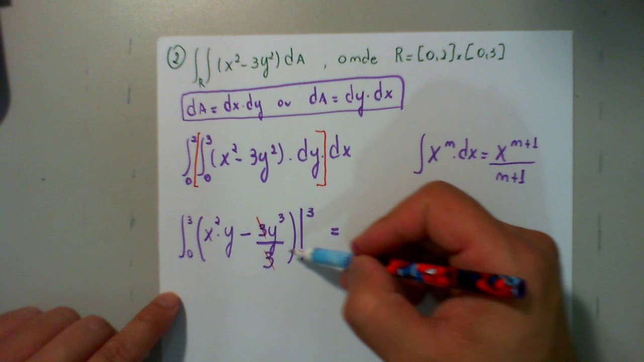 Integral Dupla - YouTube