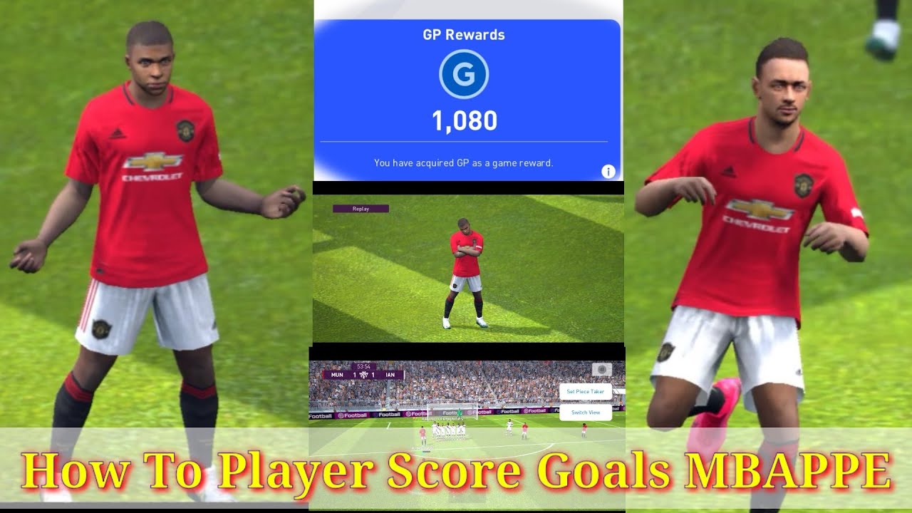 How To Play Score Goals MBAPPE ★ Pes 2020 mobile ★ - YouTube