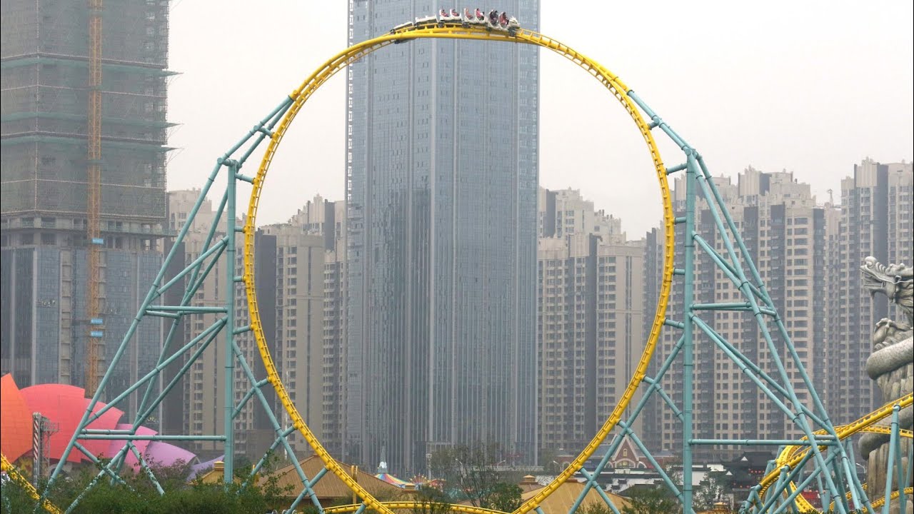 Meet Soaring With Dragon: The World’s TALLEST Non-Inverting Loop! - YouTube