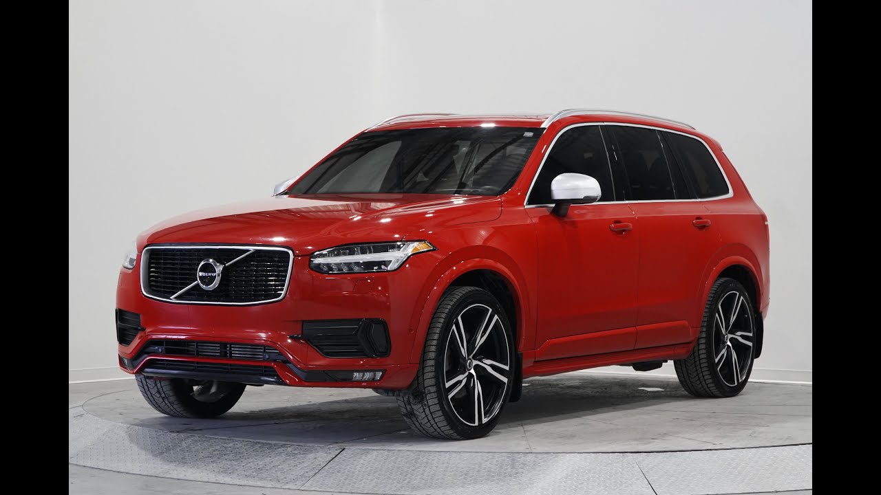 2019 Volvo XC90 T6 AWD R-Design (STOCK P7093A) - YouTube