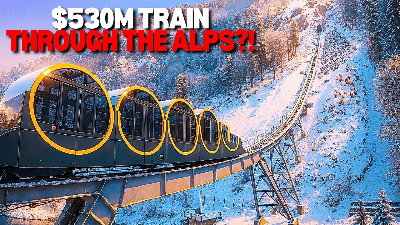 How Switzerland Built A $530M Train Into The Alps | Jungfrau Railway ...