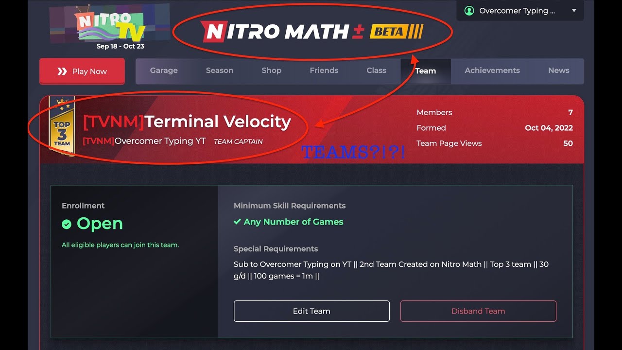 New Nitro Math Features?!?! - YouTube
