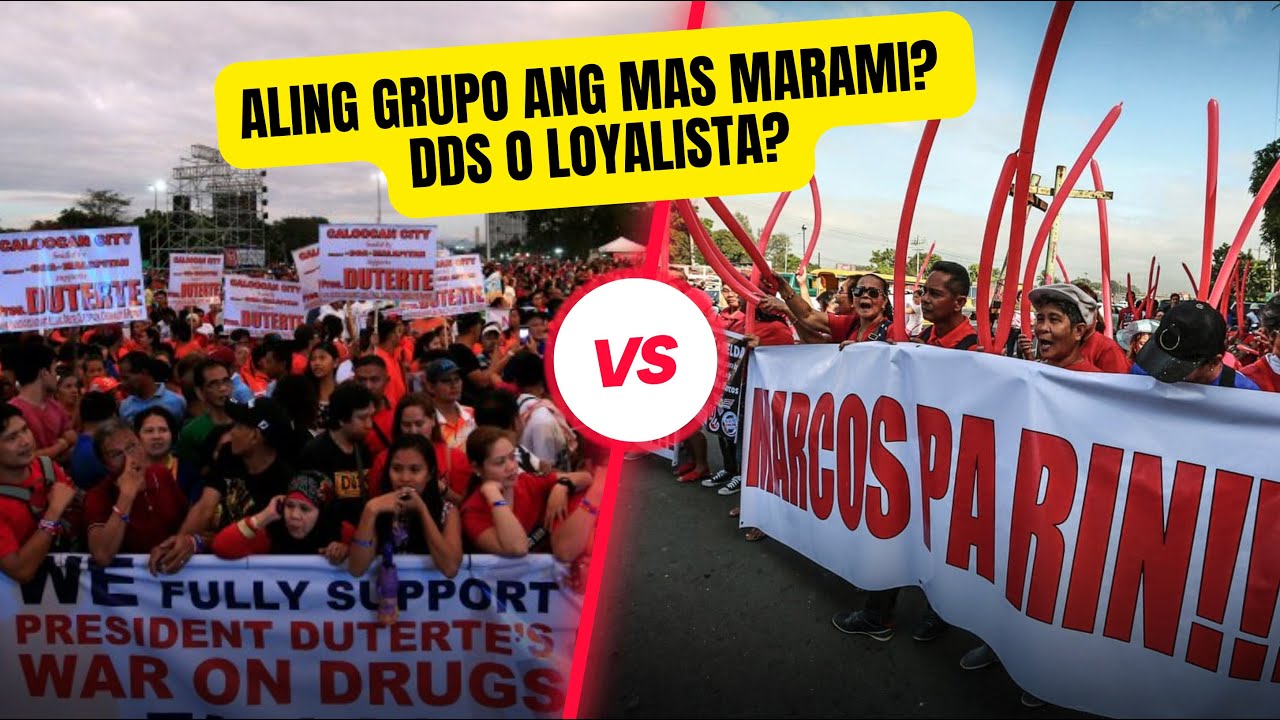 REAL TALK: Aling grupo ang mas marami, DDS o Loyalista? - YouTube