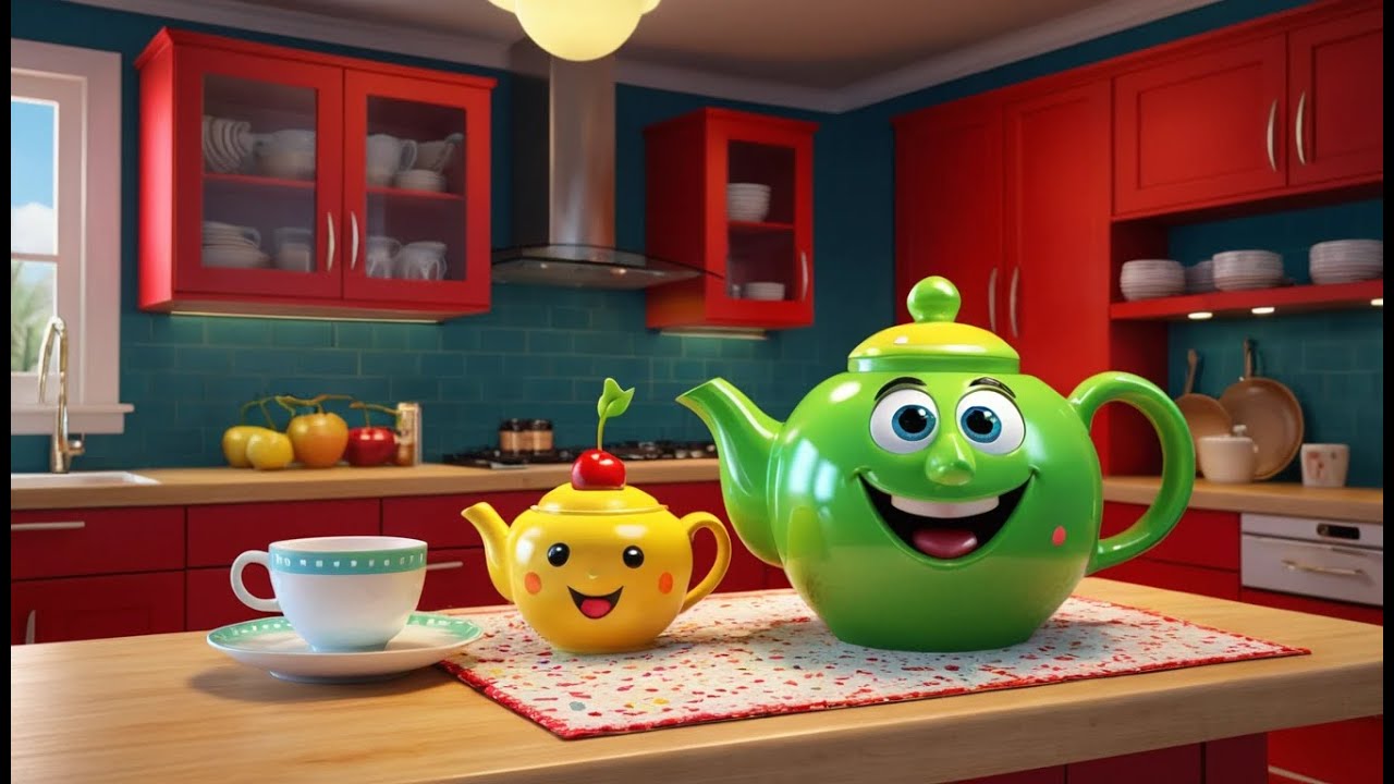 The Talking Teapot and the Singing Cupcake | Kids Song & Nursery Rhyme ...