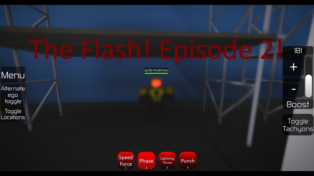 Roblox The Flash! E:2 Reverse Flash Returns! - YouTube