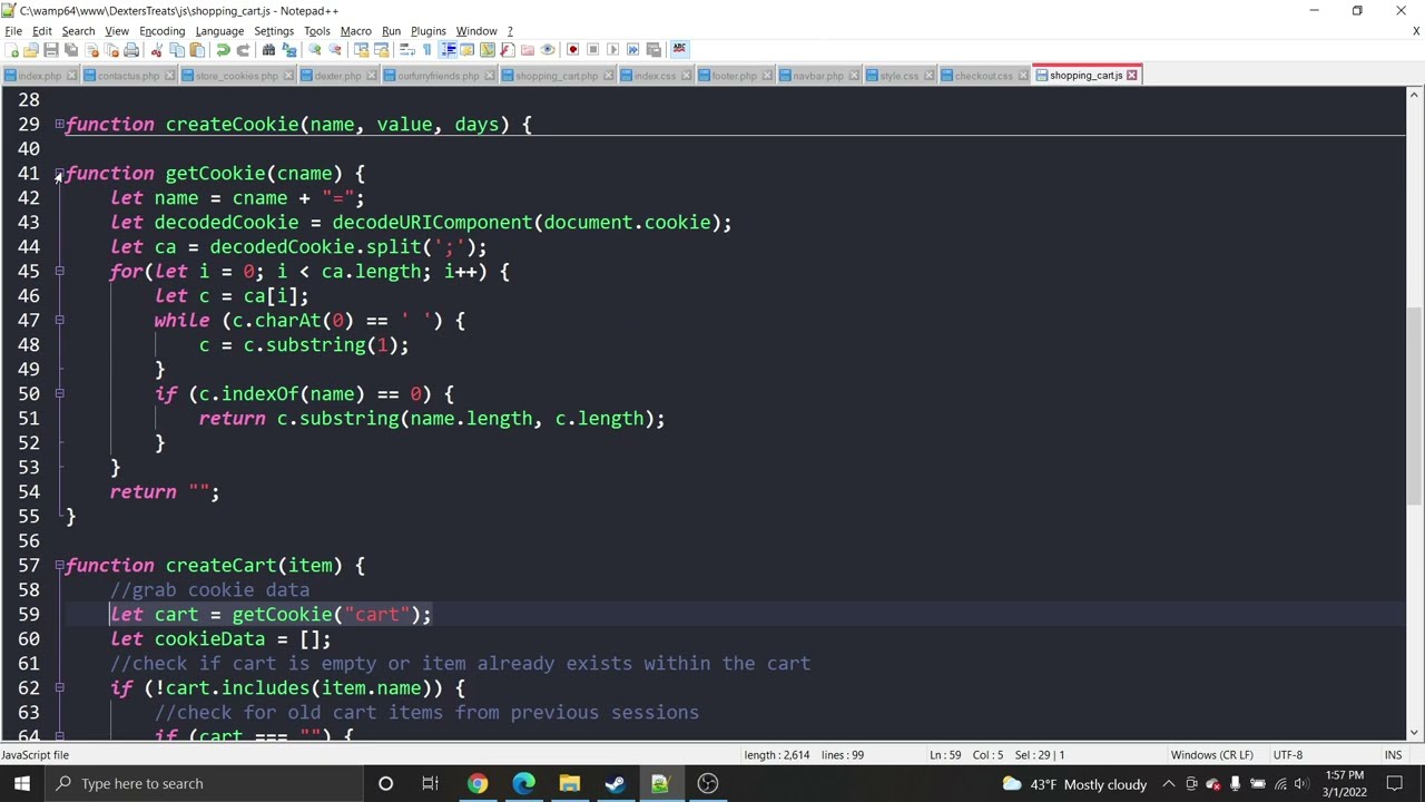 Javascript How To Use Jsonparse To Parse A Cookie Array Of Objects Youtube 5852