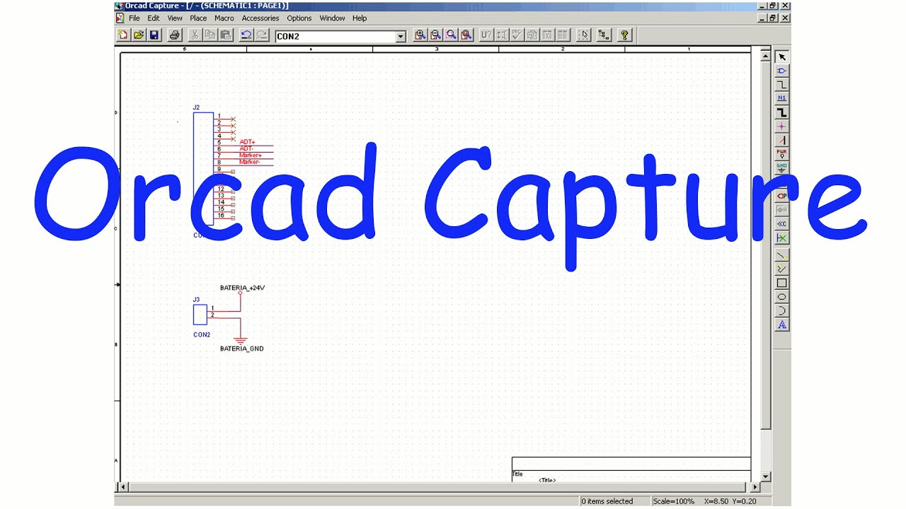 ORCAD Capture - YouTube