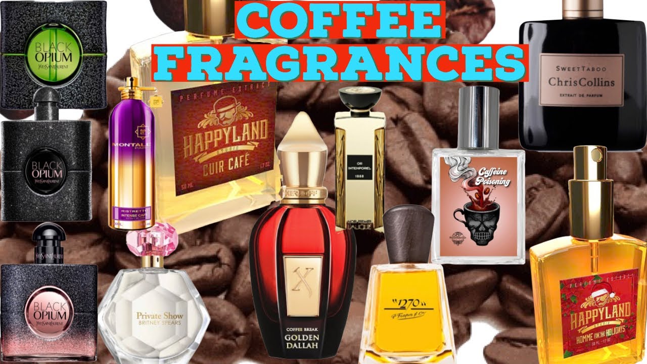 Coffee Fragrances:YSL Black Opium, Pekji Ruh, Golden Dallah, Caffeine ...