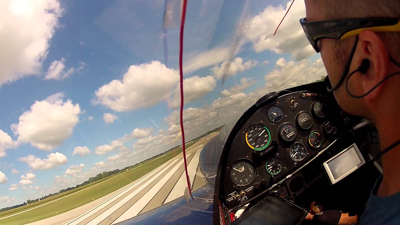 Sonerai I N1463J low cruise, Approach and Landing - YouTube