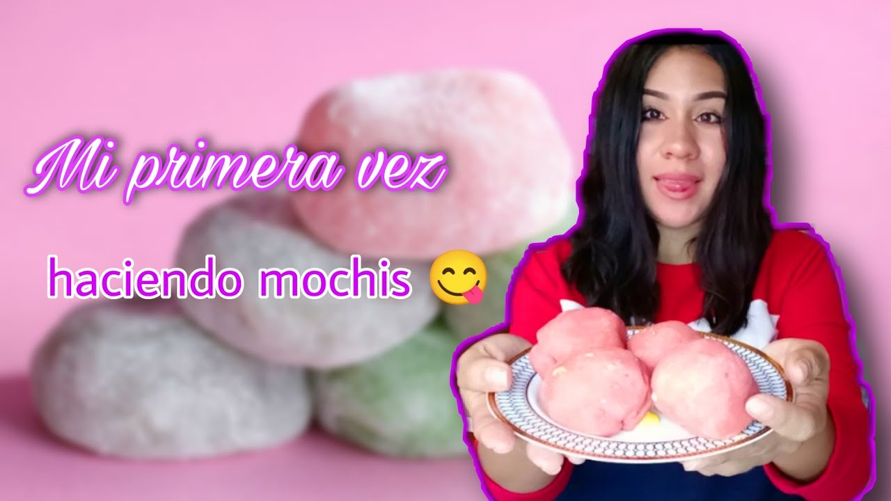 MOCHIS (Postre Japonés) / POSTRE FACIL Y RAPIDO 😋 - YouTube