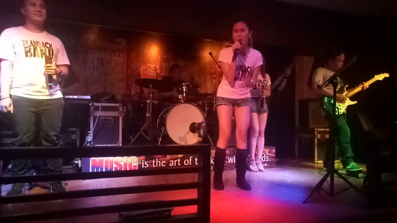 PLAYBACK BAND CEBU "STONE COLD" - YouTube