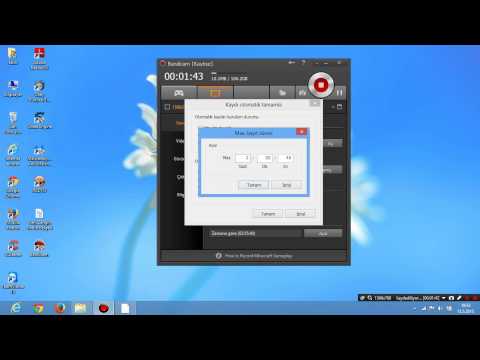BANDİCAM 10 DK ÇEKME SORUNU SES AYARLARI