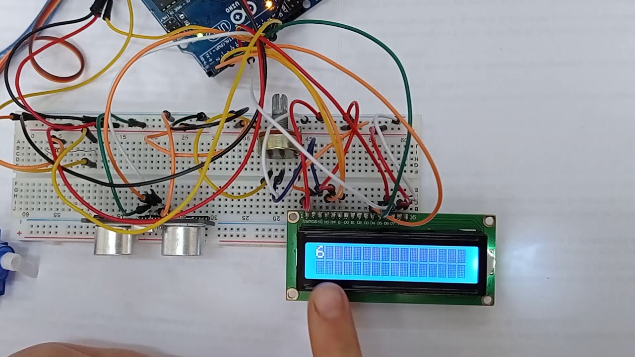 Projet: compteur passage client avec carte Arduino - YouTube