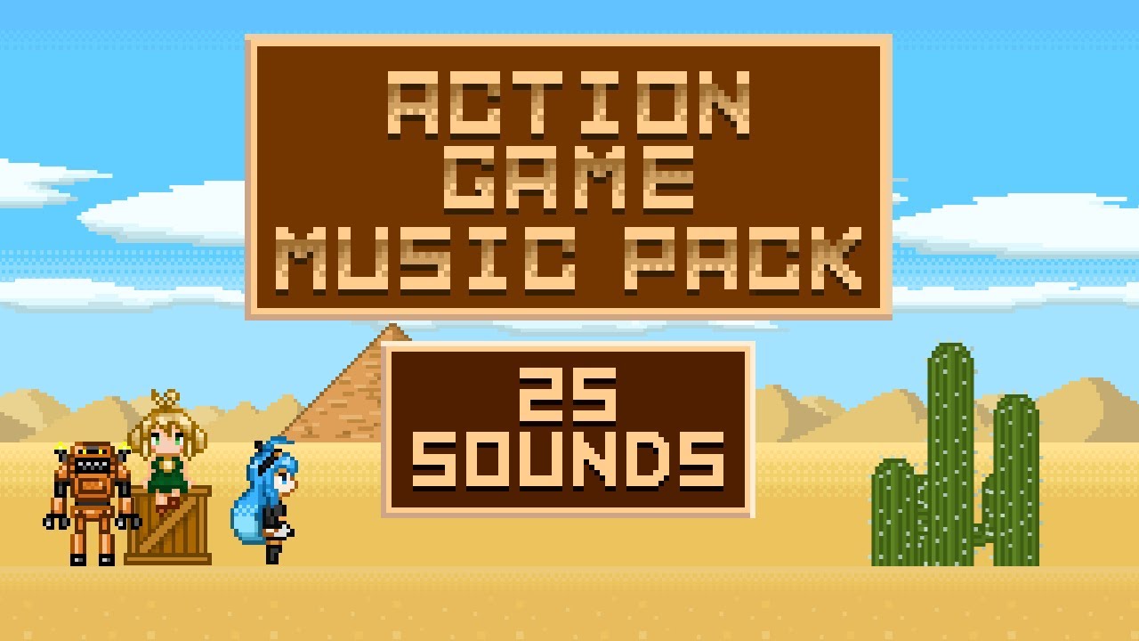 アクションゲーム音楽集｢Action Game Music Pack｣ご紹介動画 - YouTube