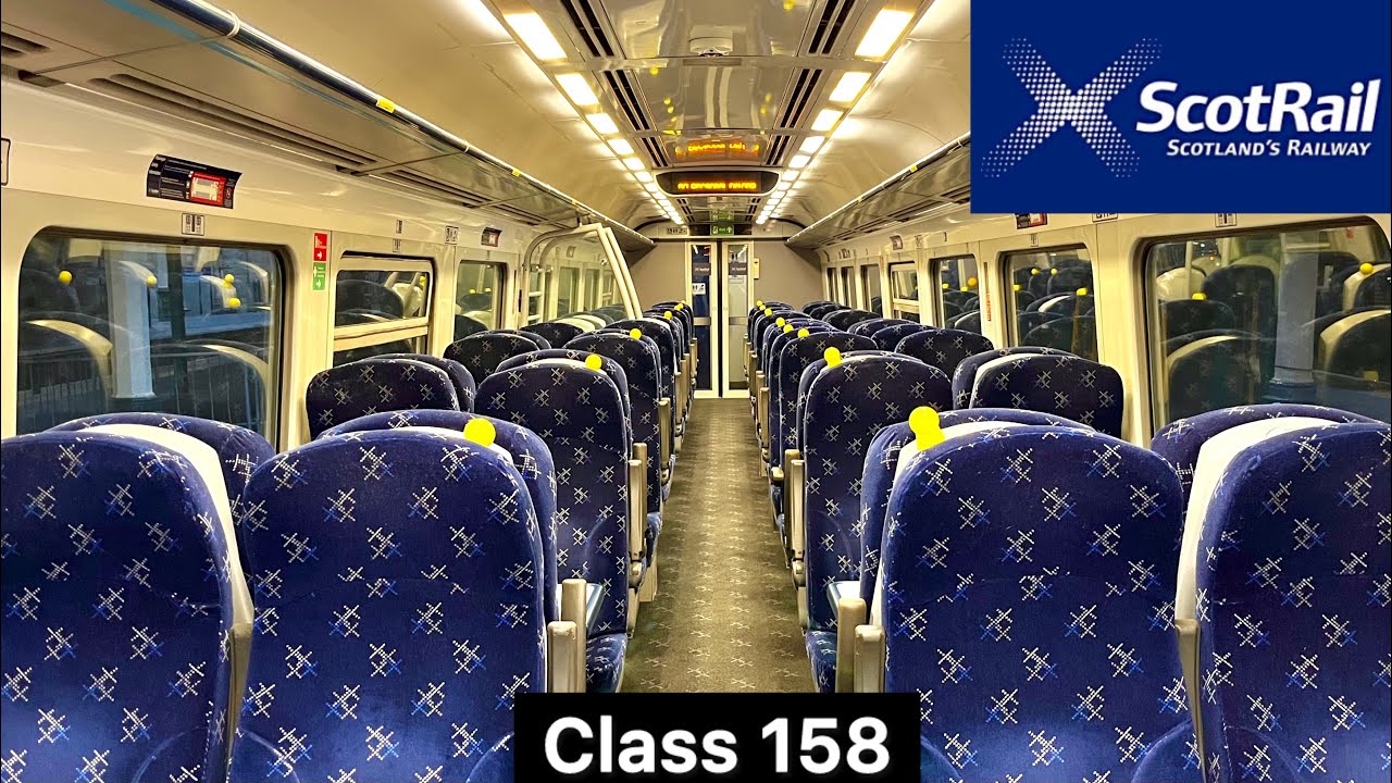 Train Ride: ScotRail Class 158 | Leven - Cameron Bridge - YouTube