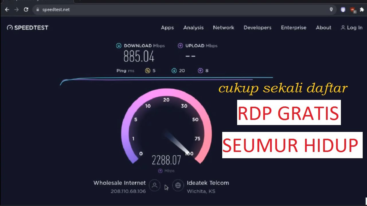 RDP GRATIS SEUMUR HIDUP DARI HYPERBEAM - YouTube