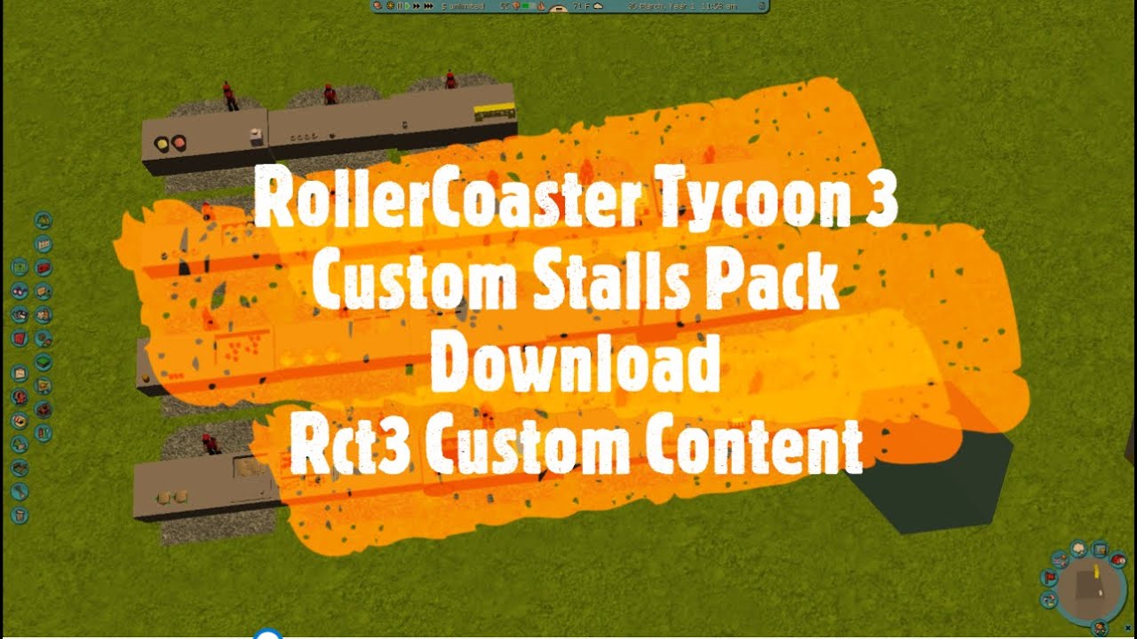 RollerCoaster Tycoon 3 Custom Stalls Pack Download Rct3 Custom Content ...