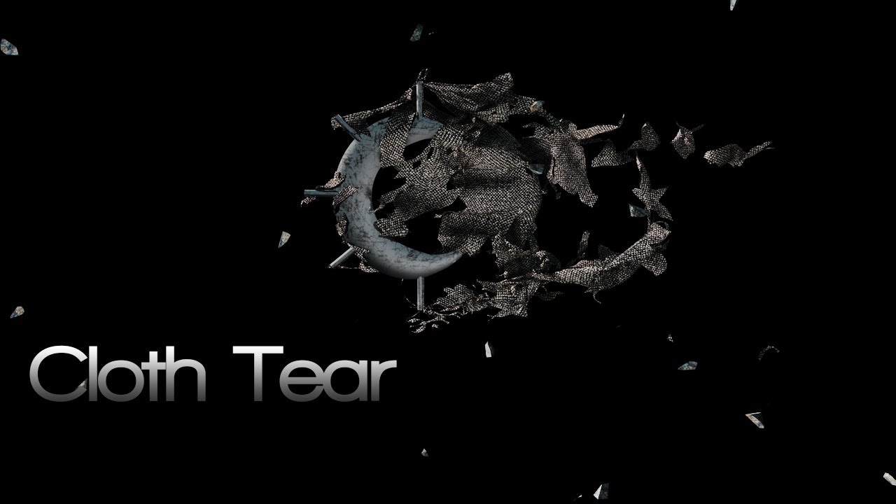 Cloth Tear Animation - YouTube
