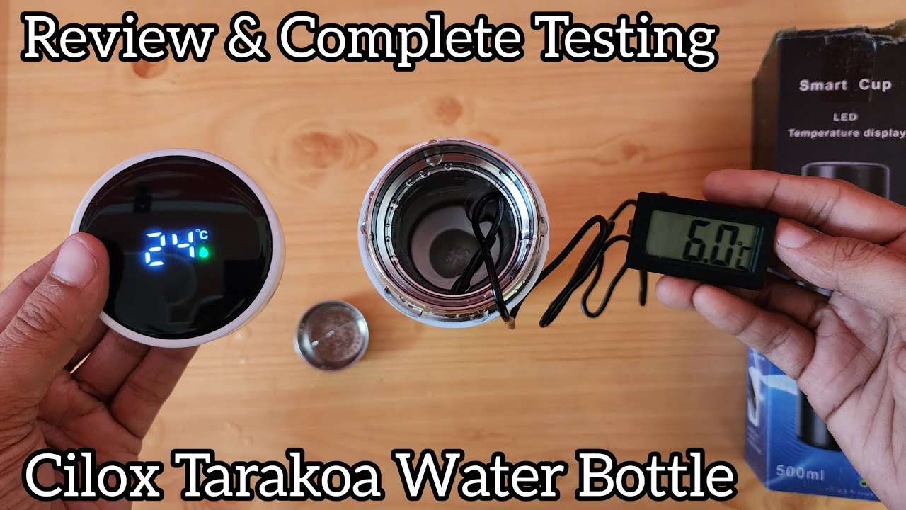 Cilox Takaroa Water Bottle With Temp Display Review and Complete ...