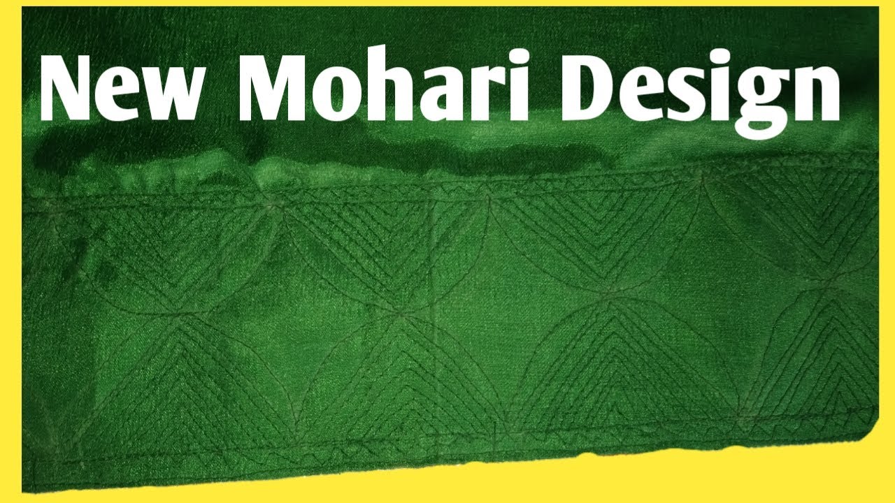 Mohari Ke New Design Kaise Banaye | Latest Designer Mohari | Beautiful ...