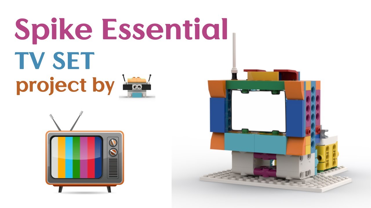 TV Set Lego Spike Essential - YouTube