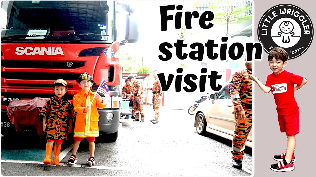 Visit to Fire Station | Balai Bomba | Ride in a Fire Truck 🚒 | How Fire ...