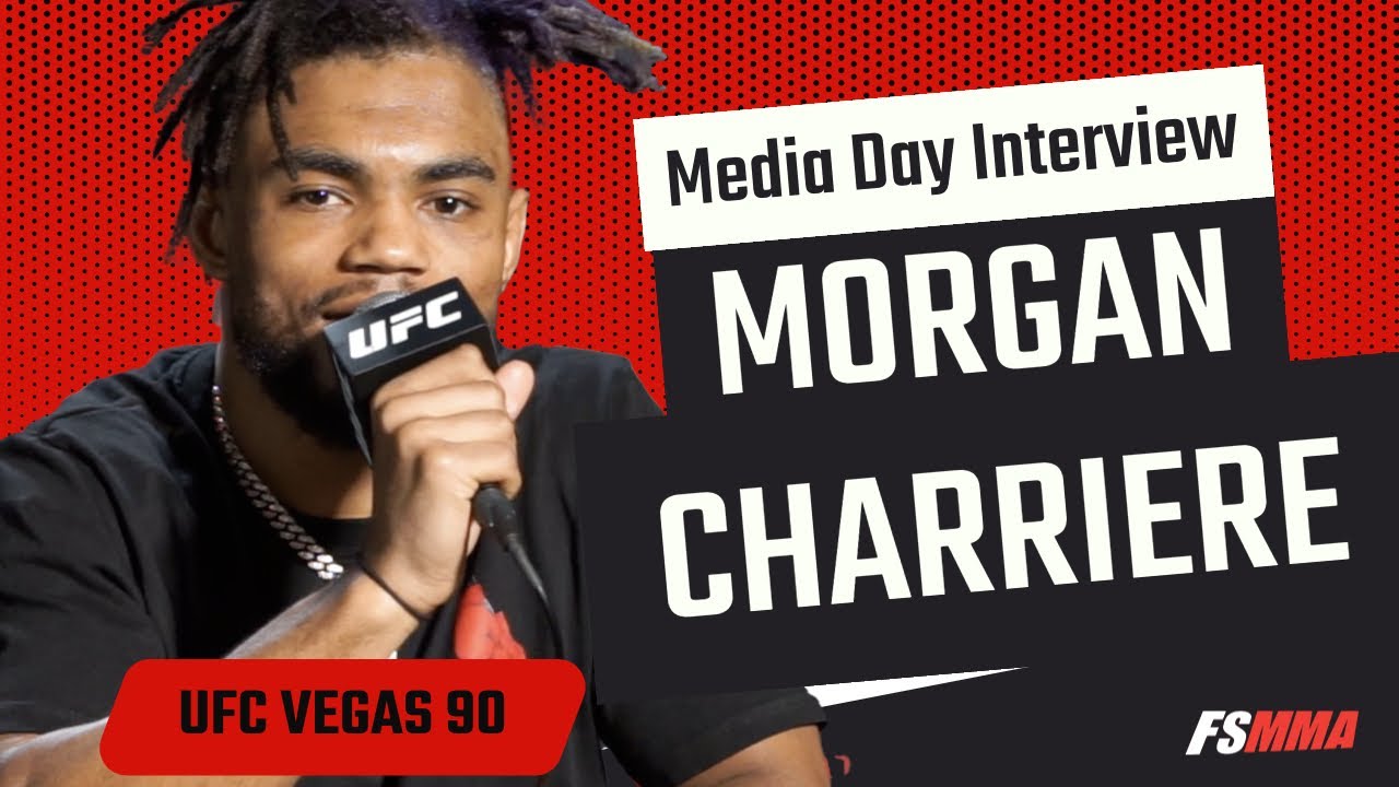 Morgan Charriere full UFC Vegas 90 pre-fight media day interview - YouTube