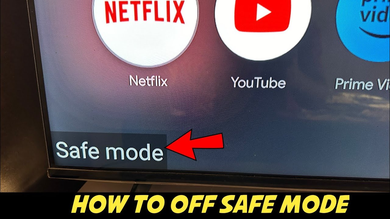Smart Tv se Safe Mode off kaise kare | How to off safe mode - YouTube