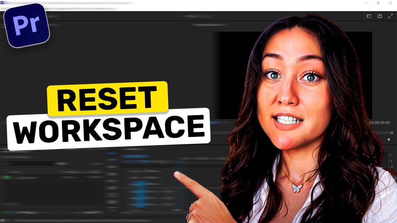 How to reset workspace in Premiere Pro - YouTube