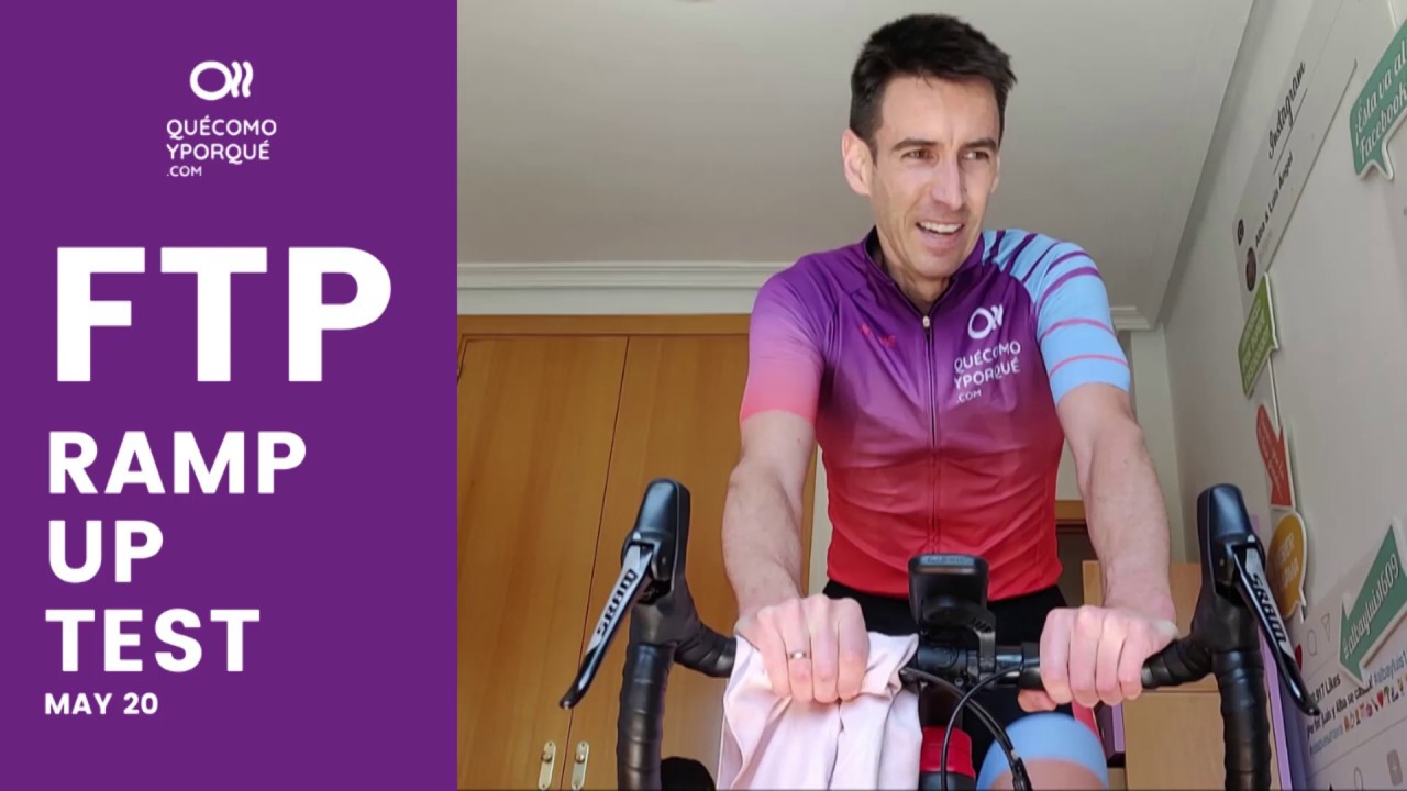 Ramp up test FTP (rampa) - YouTube