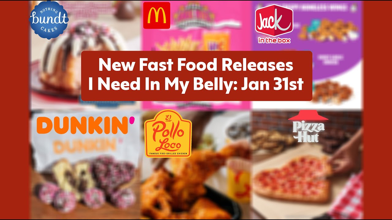 New Fast Food Releases to start February: McDonald's, Pizza Hut, Dunkin ...
