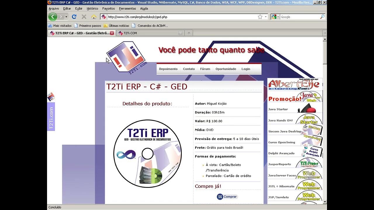 T2Ti ERP - C# - Contas a Pagar - Conclusão - YouTube