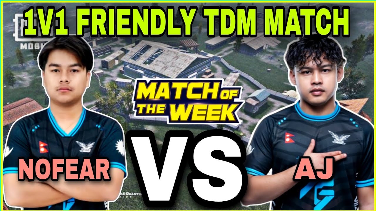 SG NoFear vs SG AJ | 1v1 Intense Friendly TDM Match | kvn gaming - YouTube