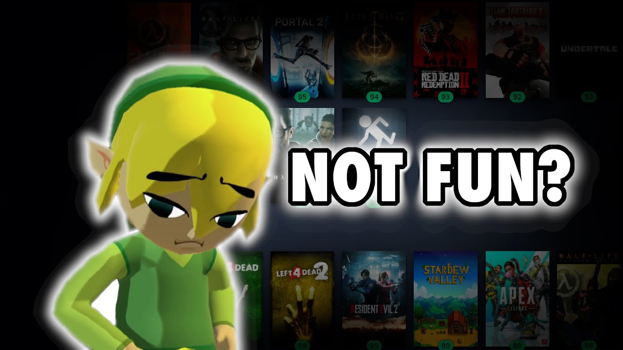 "Gaming isn't fun anymore." - YouTube