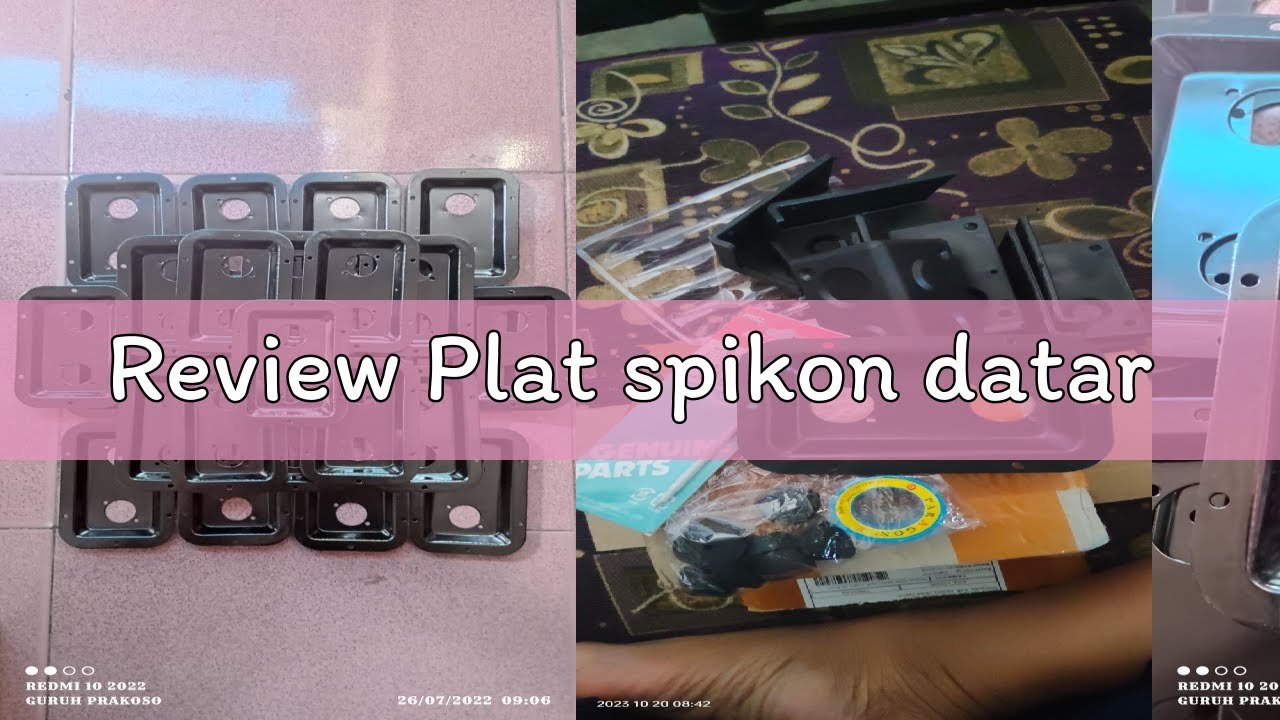 Review Plat spikon datar - YouTube