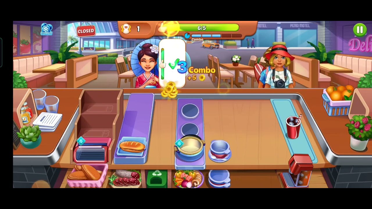 COOKING Crush Dream deli level 1-10 - YouTube