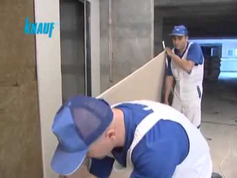 Knauf Partition Systems Application - YouTube