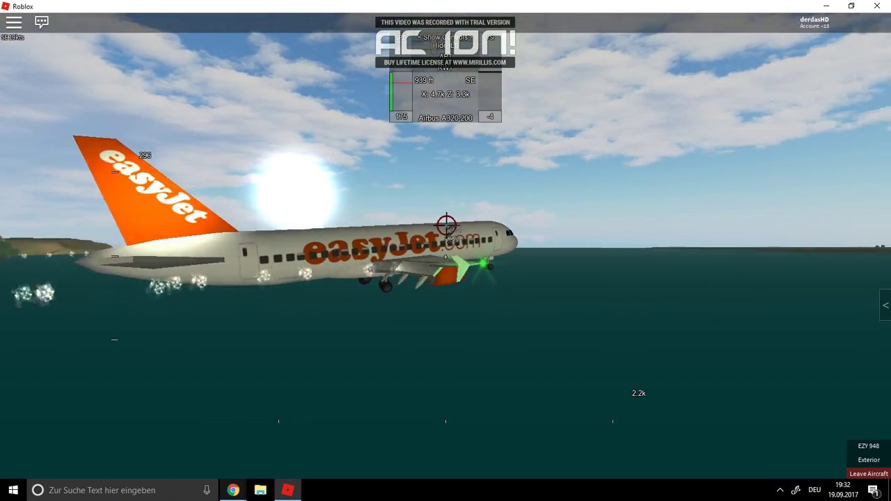 Roblox Flight (part 2) A place with airliners - YouTube