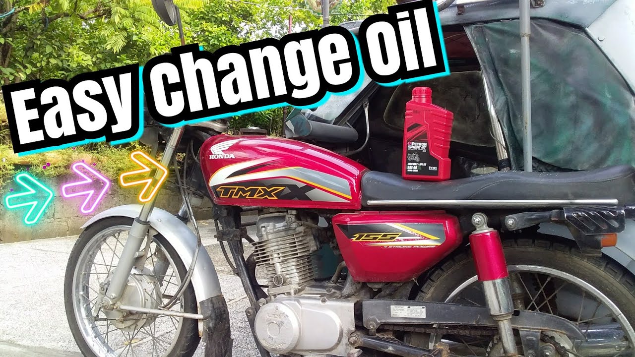 Honda TMX Basic Maintenance | Oil Change | Chingskie - YouTube